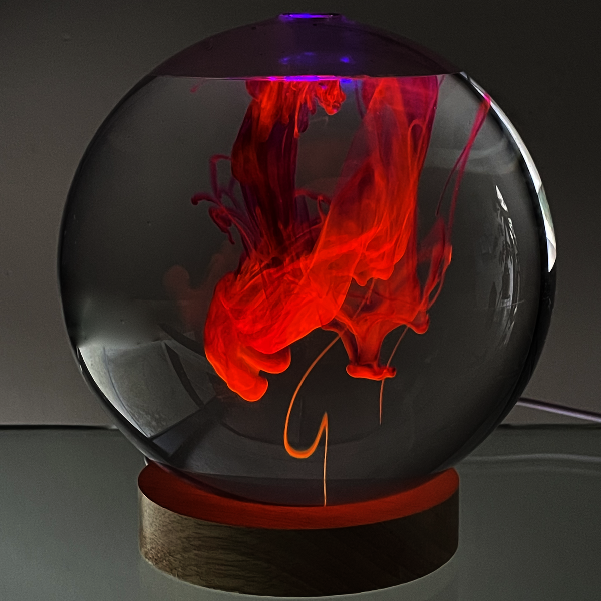 The FluoroSphere - A Fluorescent Light Show with Colorful FluoroGel ...