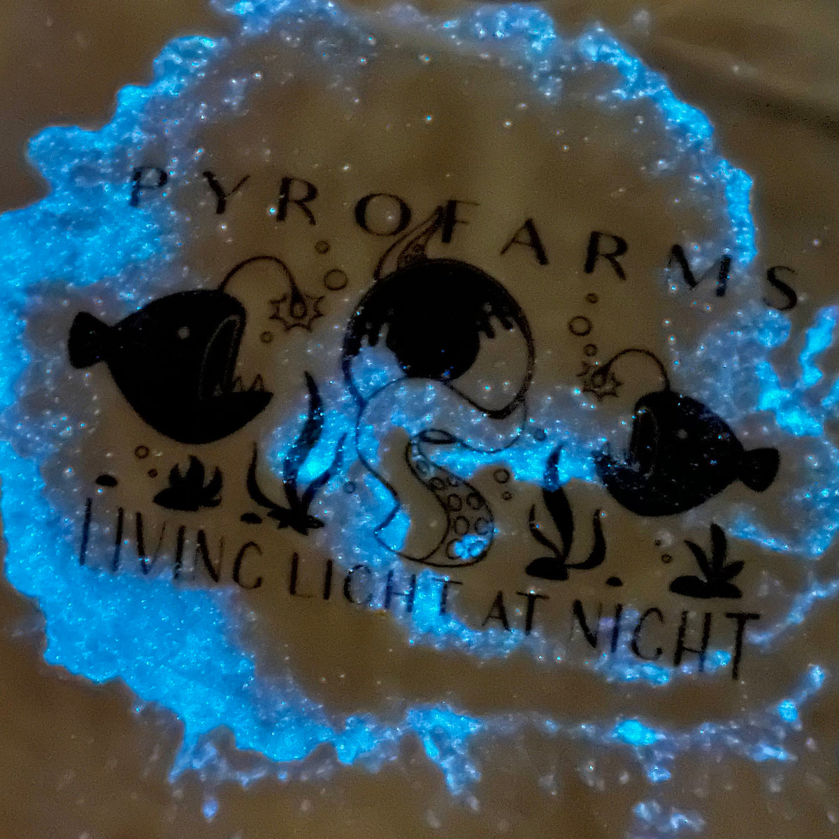 Algae Ink Printed T-Shirt 'Living Light' | PyroFarms